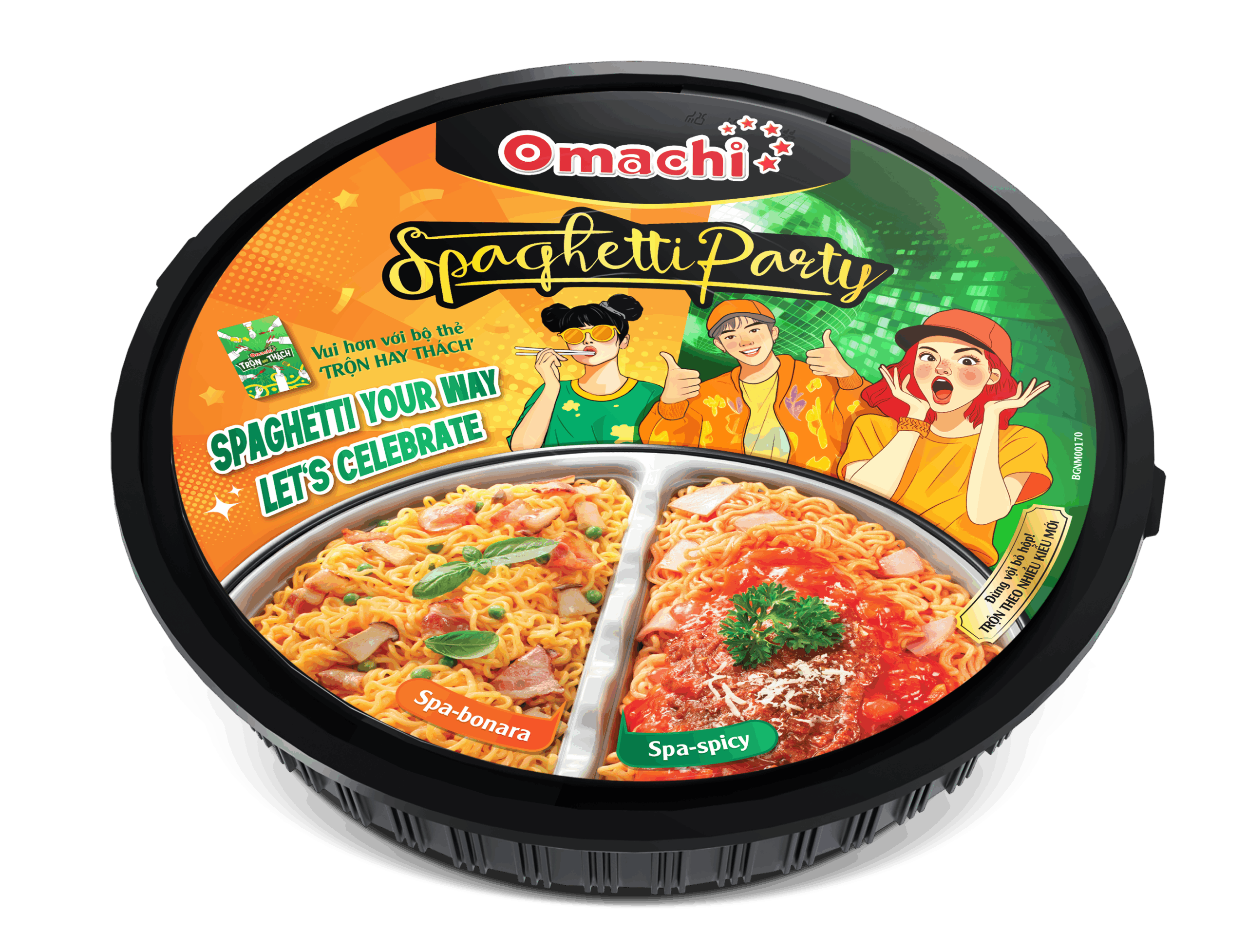 Omachi Mixed Noodles with Spaghetti Sauce – 30 packs x 90g - Masan Consumer